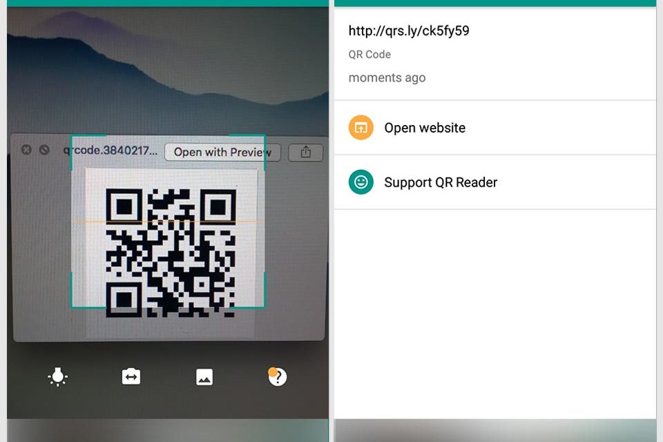 Scan QR Code dari Layar Handphone dengan QR Reader – Urbandigital