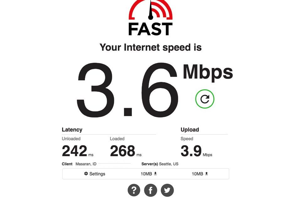 Aplikasi Ini Cocok Untuk Tes Kecepatan Koneksi Internet Ke Luar Negeri ...