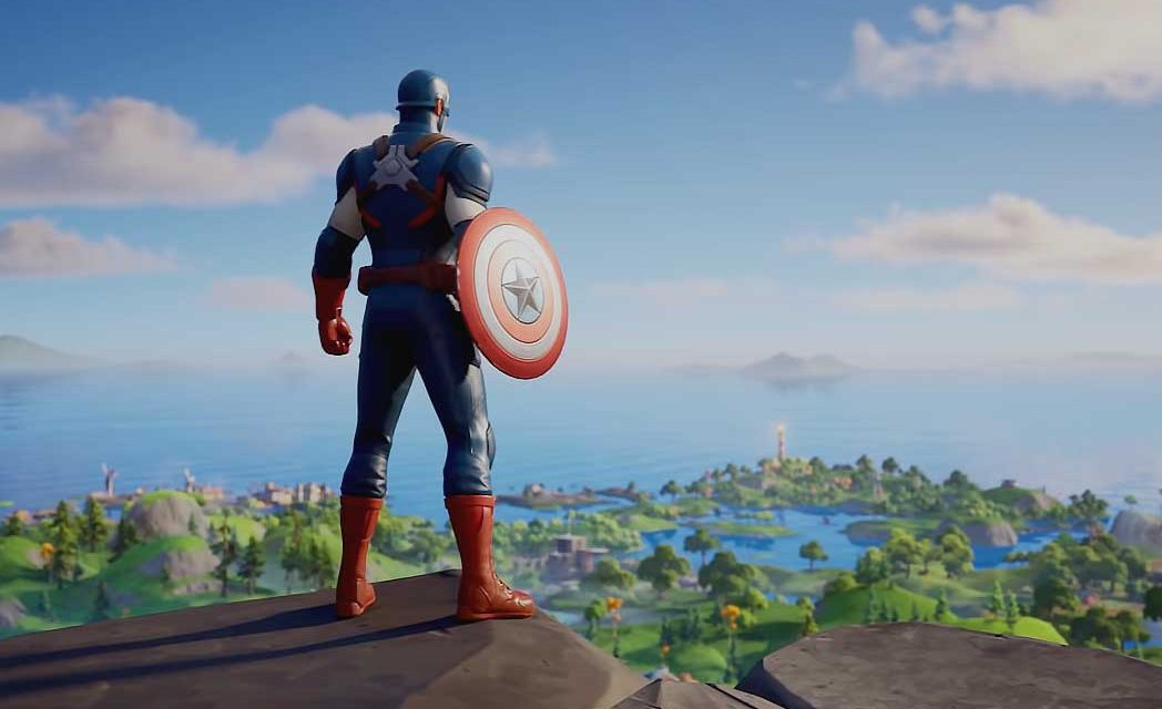 Skin Captain America Hadir di Game Fortnite Lengkap Dengan Emote
