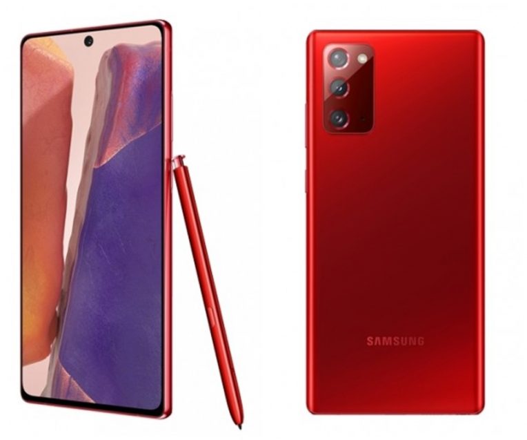 SEKSI ABIS! Samsung Galaxy Note 20 Sekarang Ada Warna Mystic Red ...