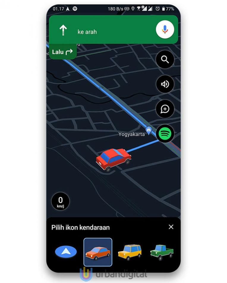 Astaga! Pilihan Ganti Ikon Mobil Di Google Maps Jelek Betul! – Urbandigital