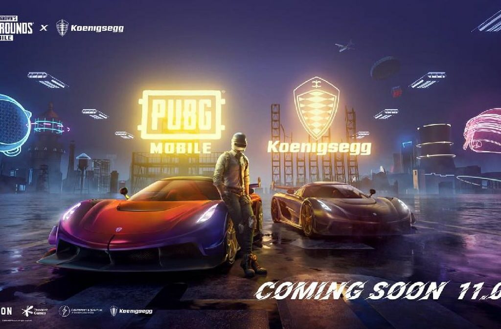 Jajaran Mobil Sport Koenigsegg Bakal Panaskan Battle Royale PUBG Mobile ...