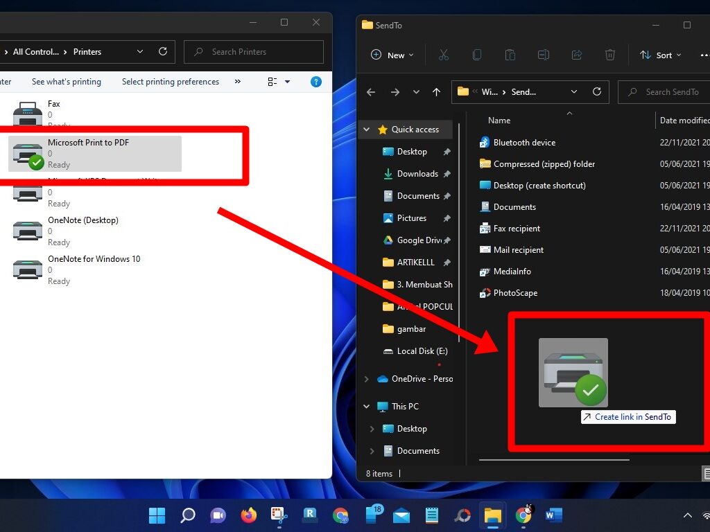 Cara Menggunakan Fitur Menu Send To Windows 11 (Tambah & Hapus Opsi ...