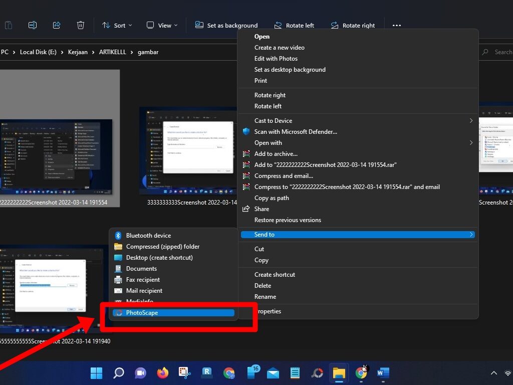 Cara Menggunakan Fitur Menu Send To Windows 11 (Tambah & Hapus Opsi ...