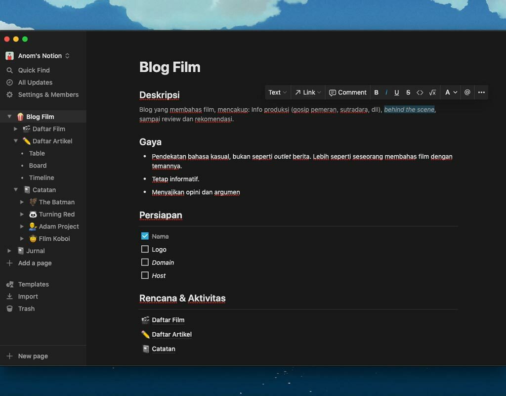 Notion: Aplikasi Asik untuk Mengatur Proyek atau Tugas – Urbandigital