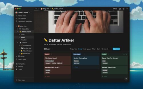 Notion: Aplikasi Asik untuk Mengatur Proyek atau Tugas – Urbandigital