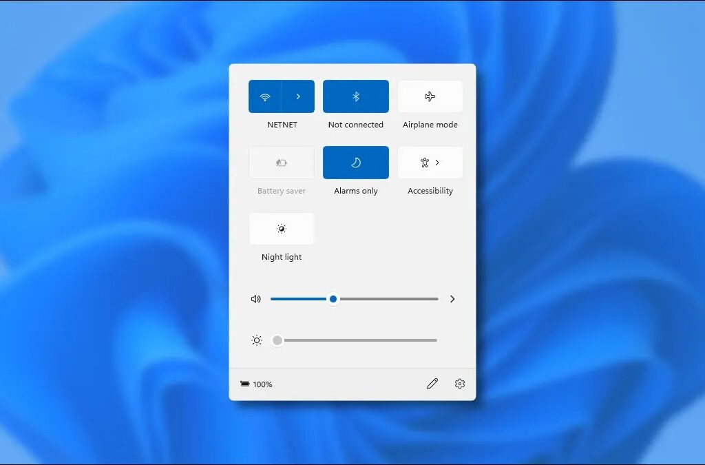 Tutorial Cara Mengatur Notifikasi dan Quick Setting Windows 11 ...