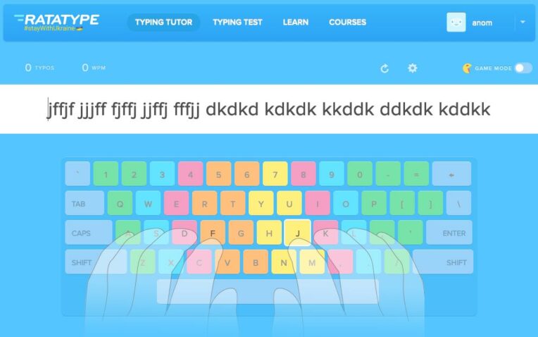 Website untuk Belajar Mengetik Tanpa Melihat Keyboard – Urbandigital