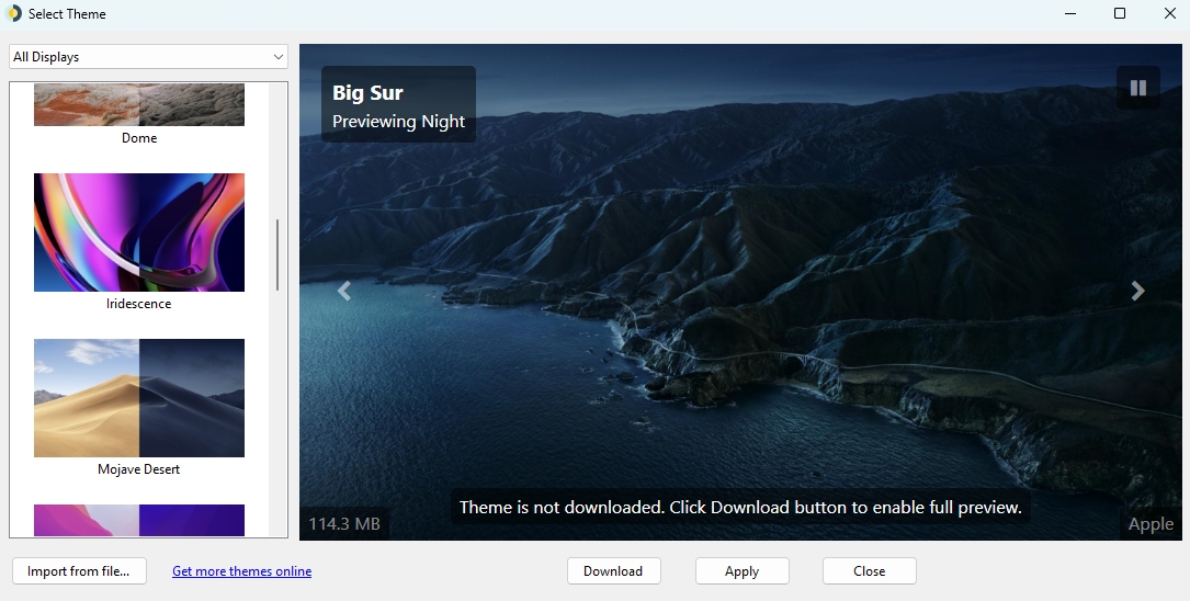 Solusi Menikmati Fitur Dynamic Wallpaper Mac untuk Windows – Urbandigital