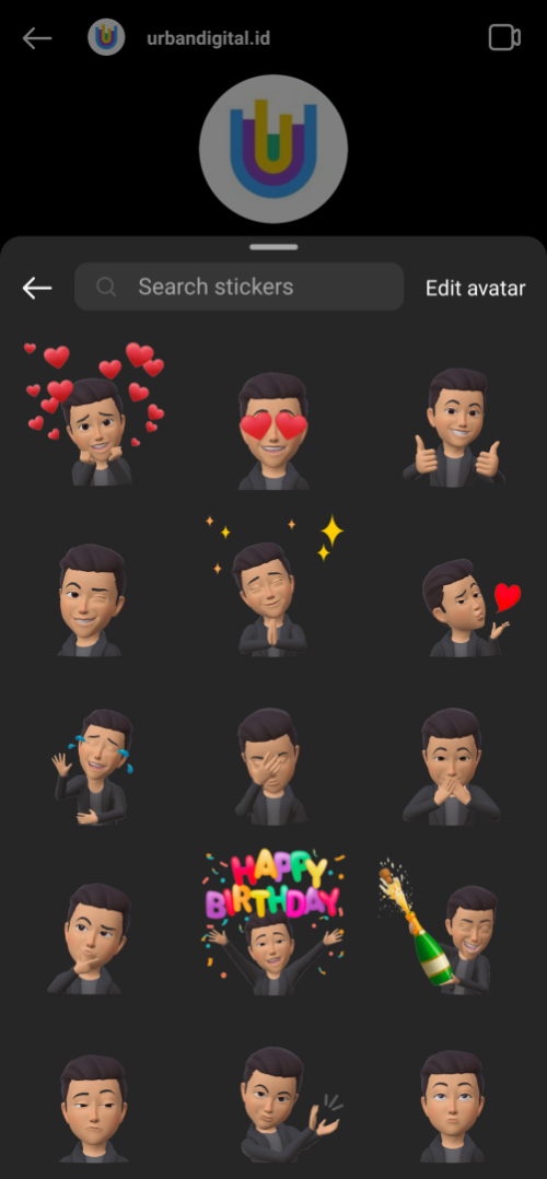 2 Cara Membuat Avatar di Instagram Story dan Direct Message Jadi Lebih ...