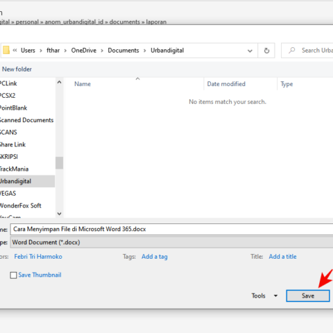 Cara Menyimpan File di Microsoft Word 365 Terlengkap dan Mudah Dipahami ...