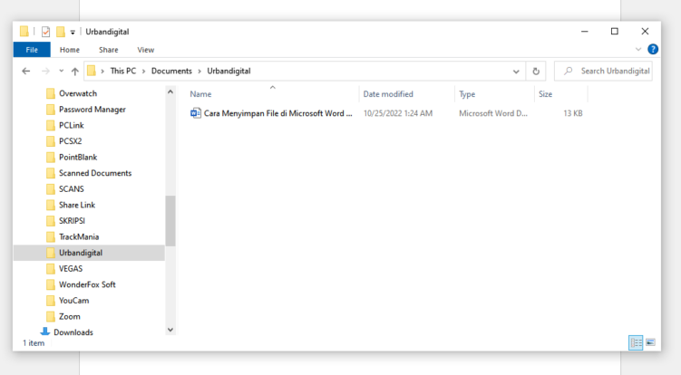 Cara Menyimpan File di Microsoft Word 365 Terlengkap dan Mudah Dipahami ...