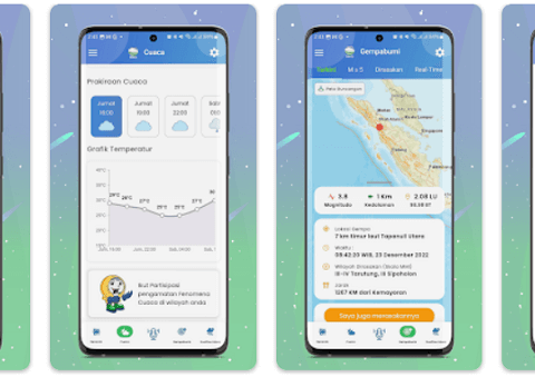 5 Rekomendasi Aplikasi Cuaca Terbaik untuk Smartphone Android ...