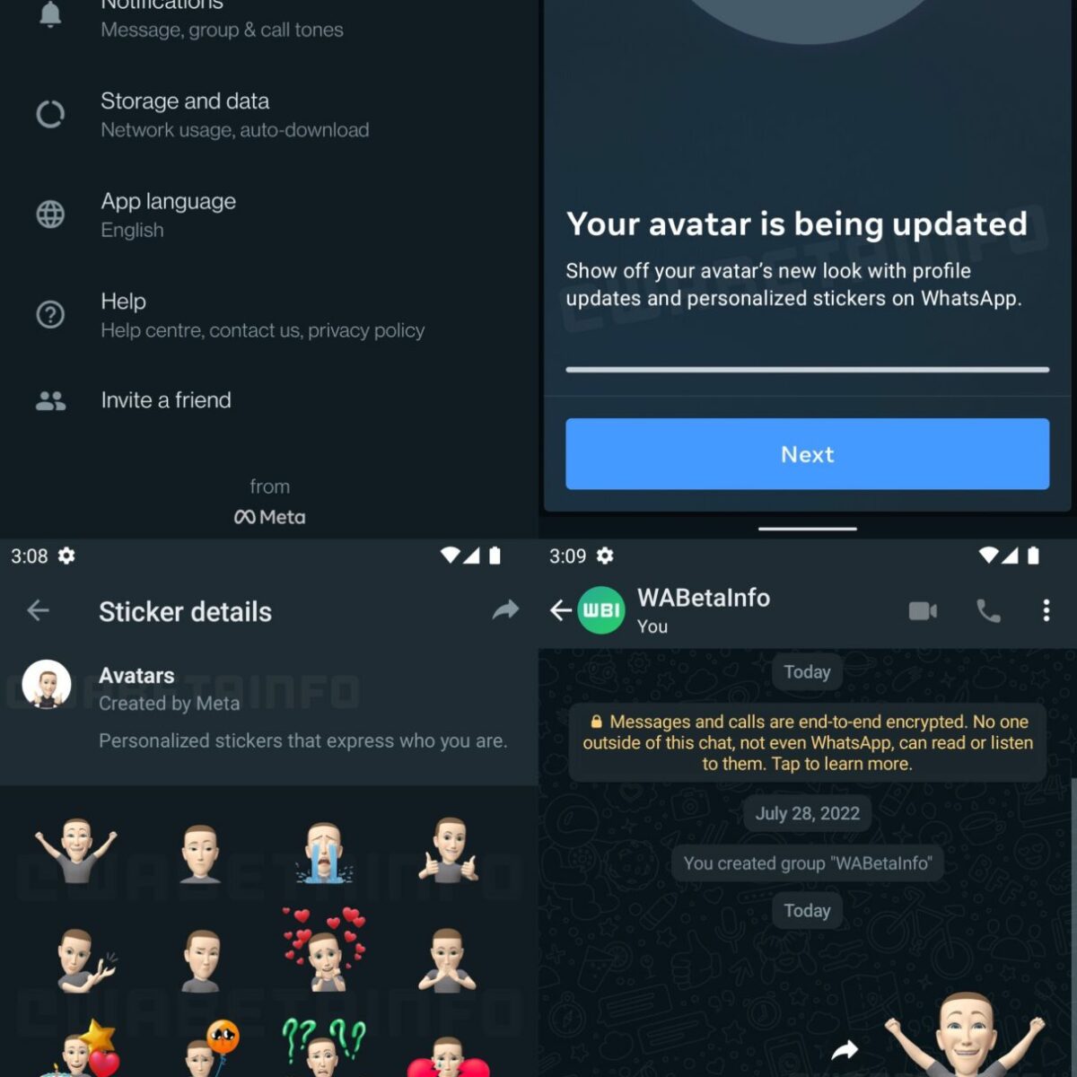WhatsApp Uji Coba Stiker Avatar, Ada 10+ Paket Karakter Lucu – Urbandigital