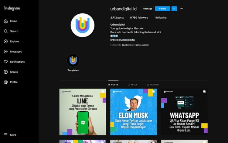 Tampilan Instagram Web Resmi Berubah, Lebih Fresh Enak Dilihat ...