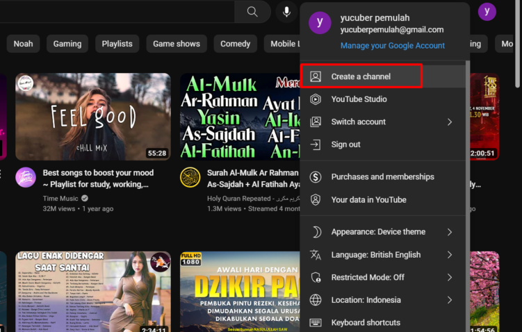 Cara Membuat Channel YouTube Di PC dan HP Untuk Pemula – Urbandigital