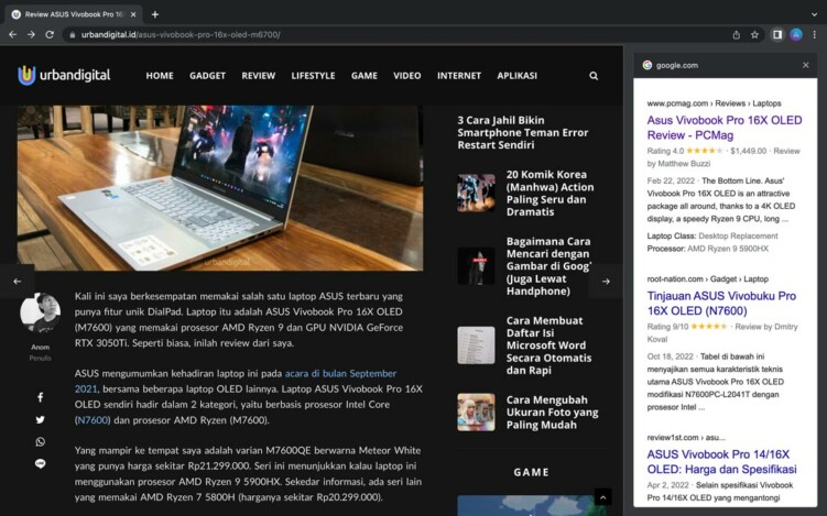 Update Google Chrome Desktop Baru Bikin Lihat Hasil Pencarian Lebih Mudah – Urbandigital