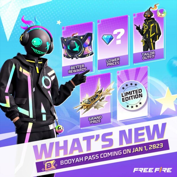 Free Fire Mulai Tahun Baru 2023 Dengan Booyah Pass Gantikan Elite Pass! – Urbandigital