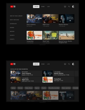 Desain Baru YouTube TV Rilis, Suguhkan Tampilan Memukau dan Menyegarkan ...