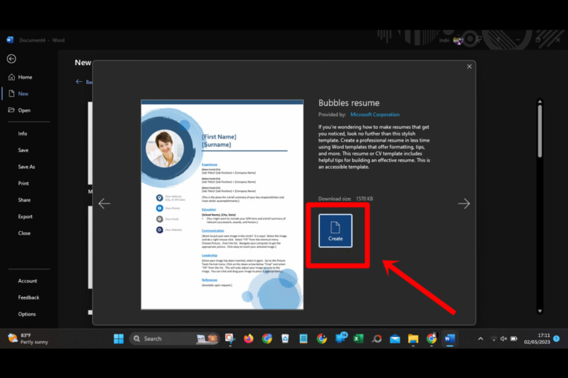 Cara Membuat CV di Word yang Menarik, Dijamin Cepat dan Praktis ...